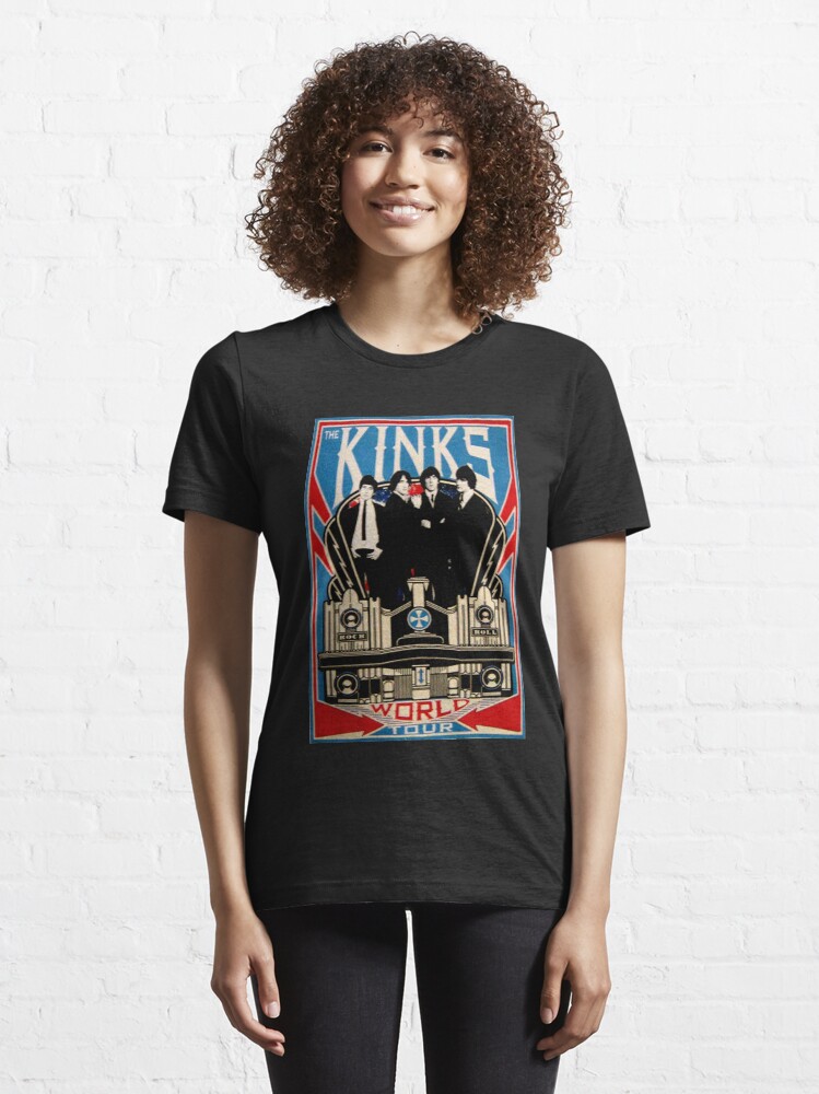 "The Kinks Band World Tour" T-shirt for Sale by ClevelandJohn6 ...