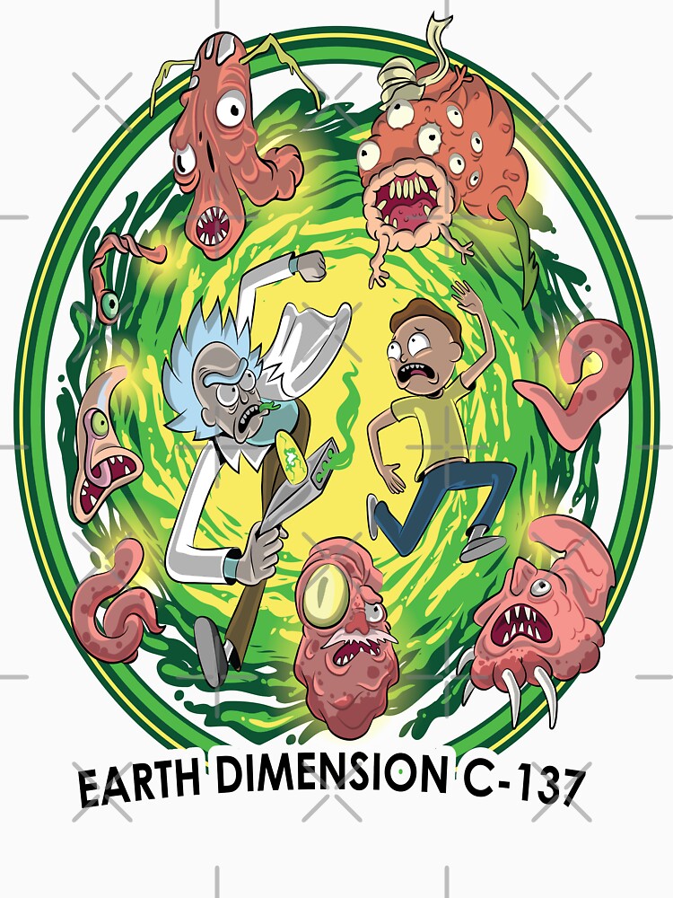 "Rick and Morty Cronenberg Earth Dimension C-137 Interdimensional Twist ...
