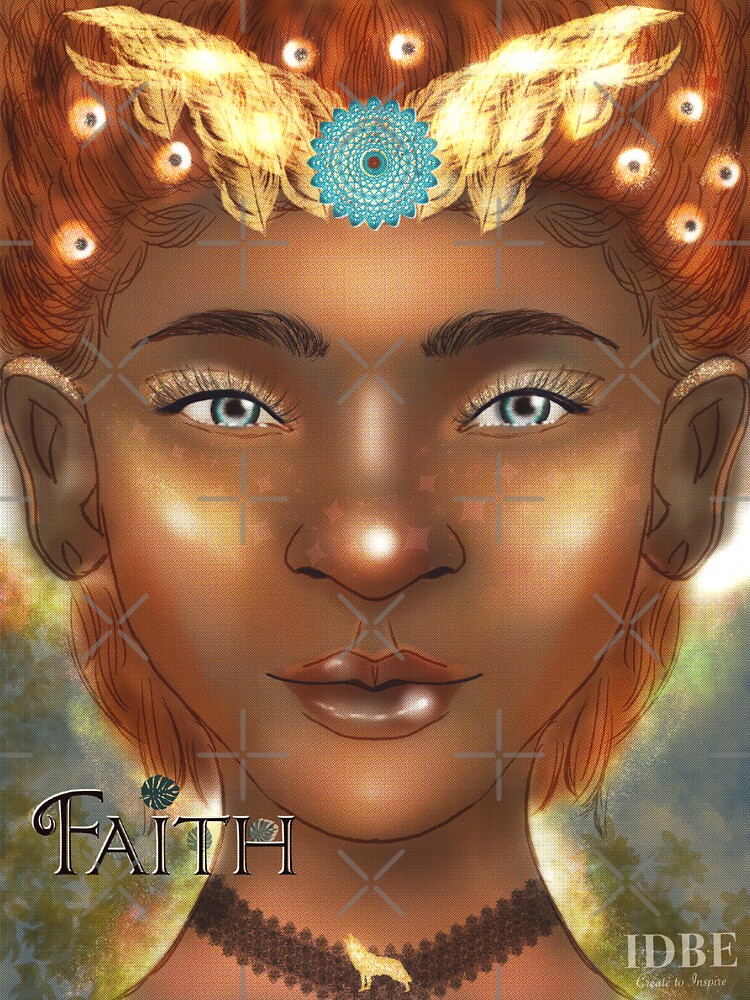 "IDBE Faith" Sticker by tiad516 | Redbubble