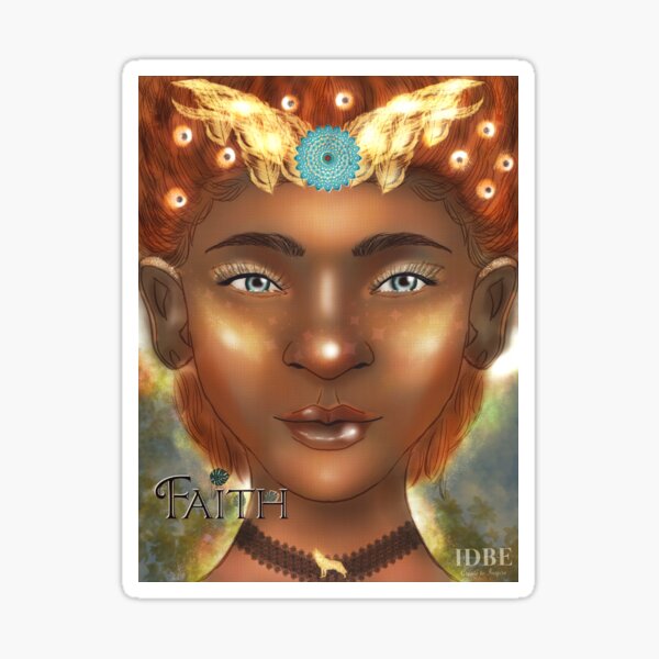 "IDBE Faith" Sticker by tiad516 | Redbubble