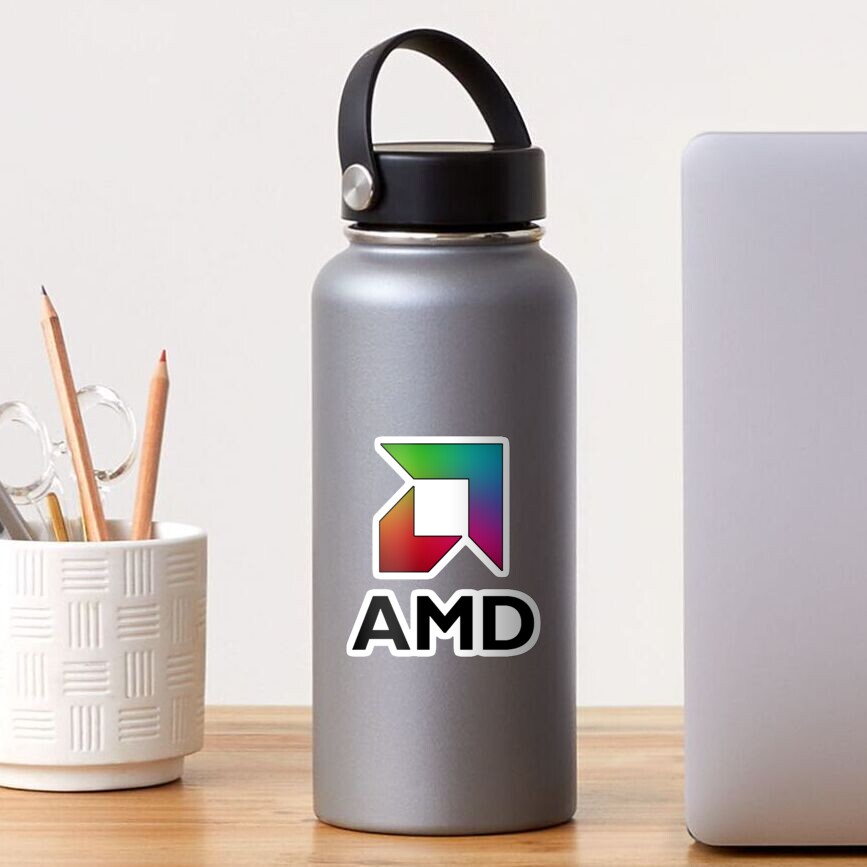 "AMD Logo RGB (Chroma)" Sticker for Sale by ItsAbhishek | Redbubble