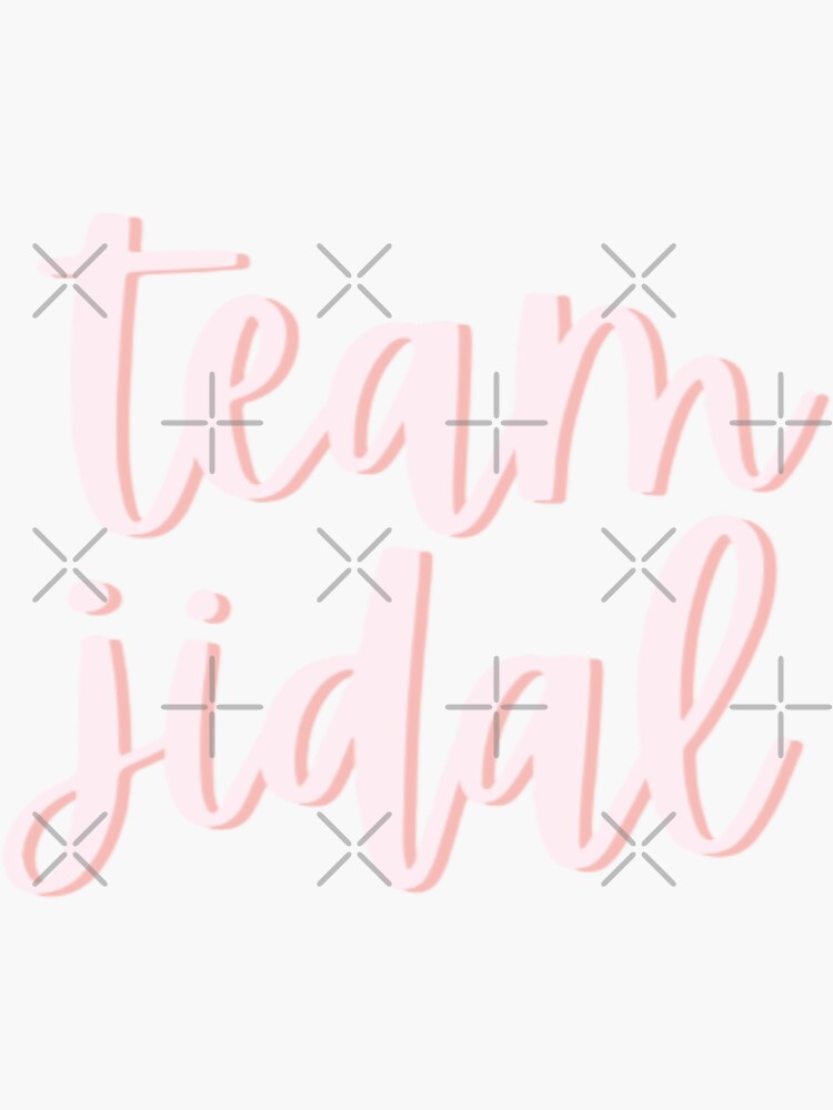 "Team Jidal | Team ji pyeong and seo dal mi" Sticker for Sale by ...