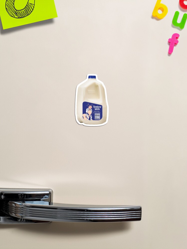 "Tomboy Milk" Magnet for Sale by Mino Shop | Redbubble