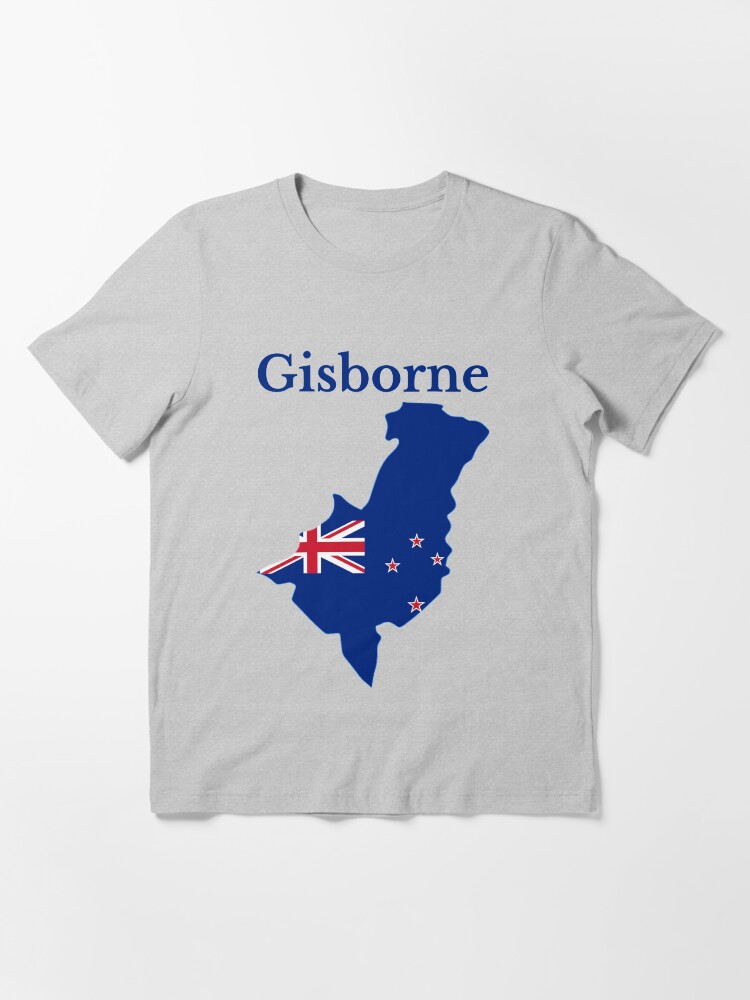 "Gisborne District Map , New Zealand Region." T-shirt for Sale by ...