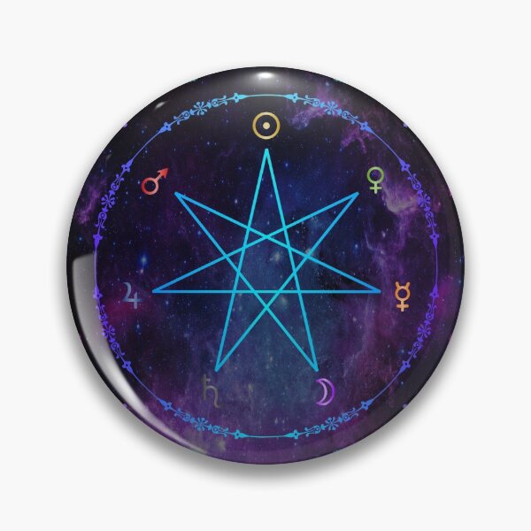 "The 7 Traditional Planets of Ancient Astrology with Septagram and ...