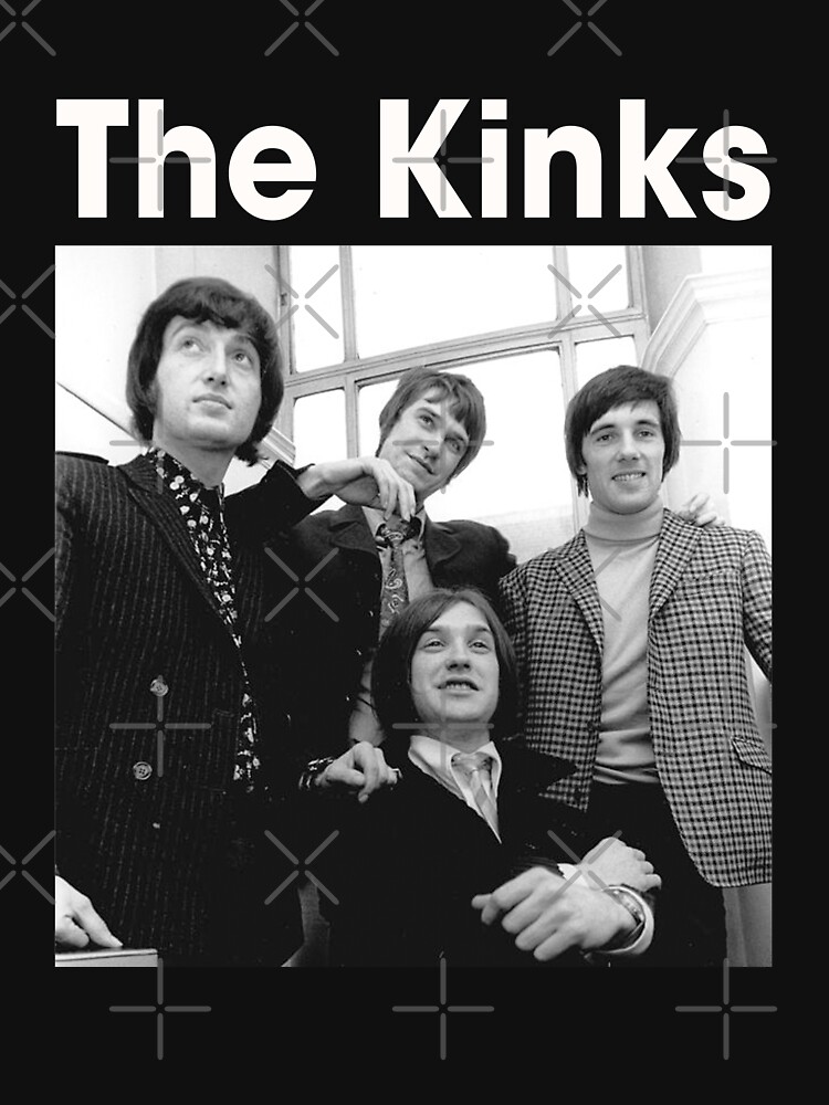 "Classic Rock Art The Kinks Band Members" T-shirt by ClevelandJohn6 ...