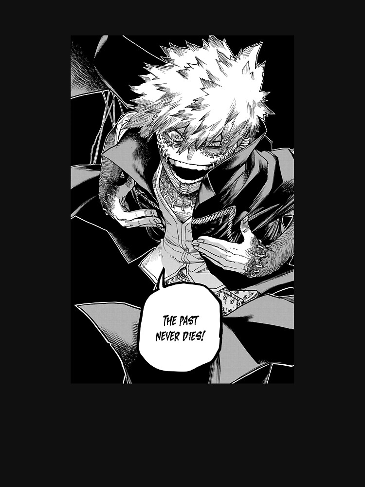 My Hero Academia Dabi Manga Panel T Shirt By Animeshoppu Redbubble
