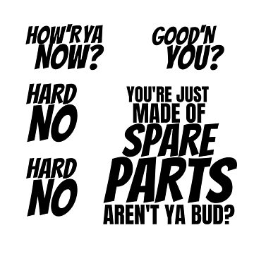 "LetterKenny Five Pack Sticker Pack " Sticker for Sale by DreamySteves ...