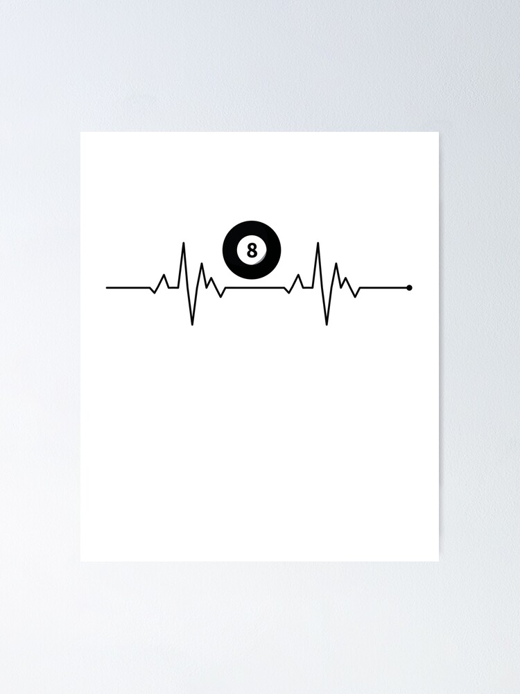 "Billiards heart/ /Pool Player / Billiard / Pool Balls / " Poster by ...