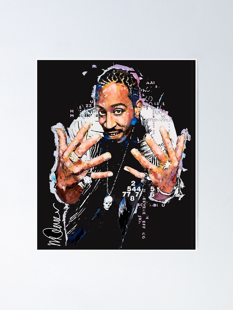 "Original Portrait of Ludacris Women" Poster by ThrowbackTeesby | Redbubble
