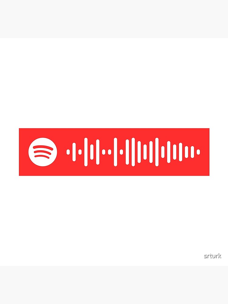 "Bad Bunny - El mundo es mio - Spotify code" Canvas Print by srturk ...