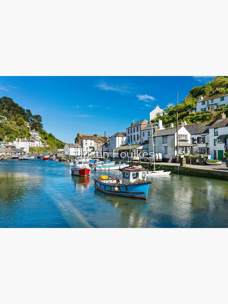 "Polperro harbour, South Cornwall" Poster by BananaPancake | Redbubble