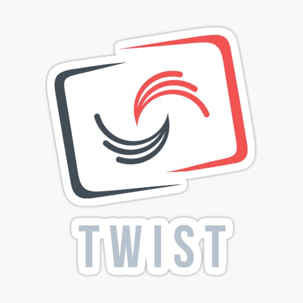 "Twist" Sticker for Sale by yehova | Redbubble