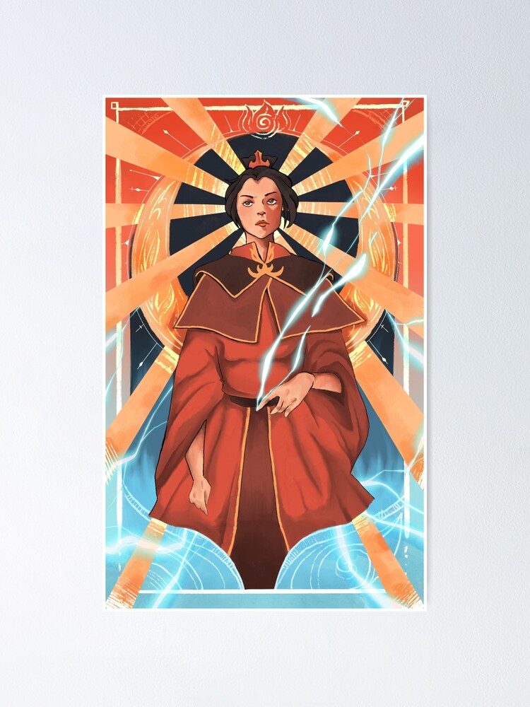 "Fire Lord Azula - Avatar The Last Airbender" Poster for Sale by ...