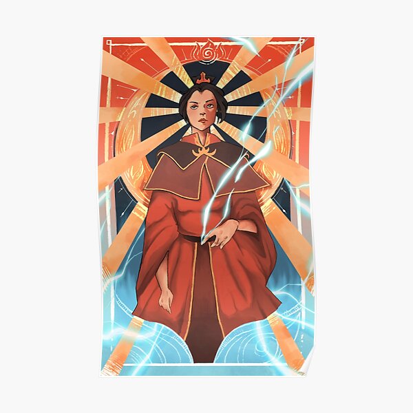 "Fire Lord Azula - Avatar The Last Airbender" Poster for Sale by ...