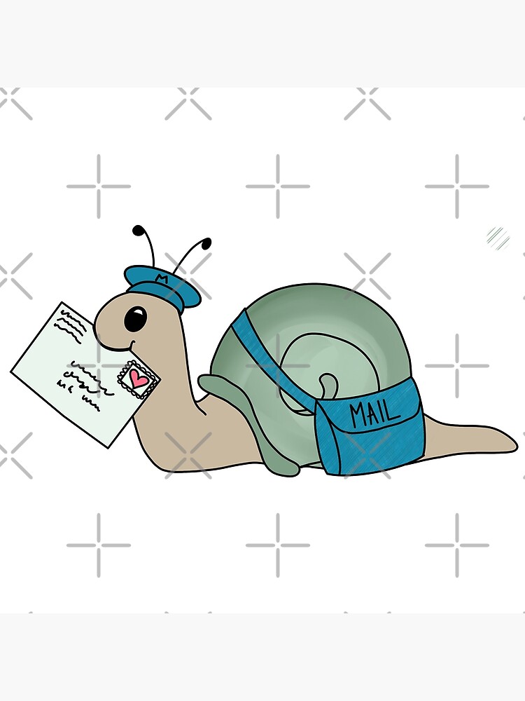 "Snail mail" Poster by astraeanm | Redbubble
