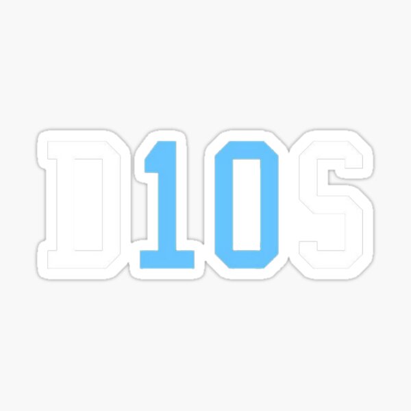 "D10S" Sticker for Sale by tinapalmer | Redbubble
