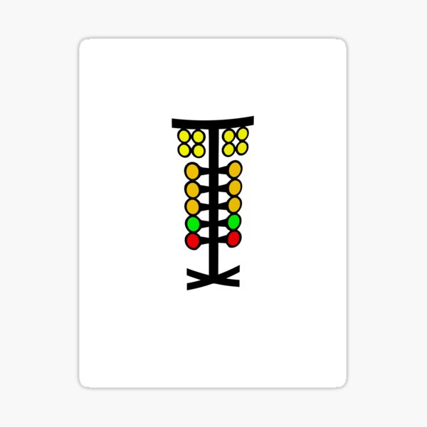 "Drag Racing Christmas Tree" Sticker for Sale by 2007bc | Redbubble