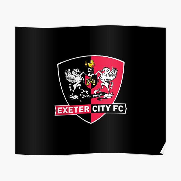 "Exeter City FC" Poster for Sale by Gogetatme | Redbubble