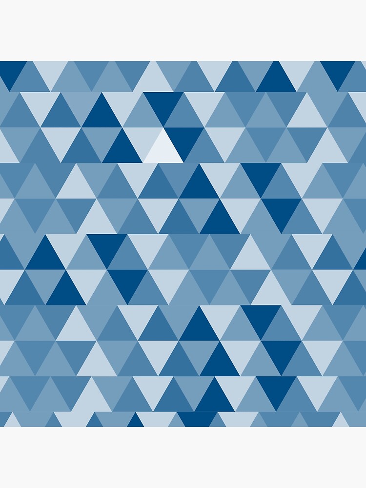 "Vector triangle Blue color" Art Print for Sale by madhu01 | Redbubble