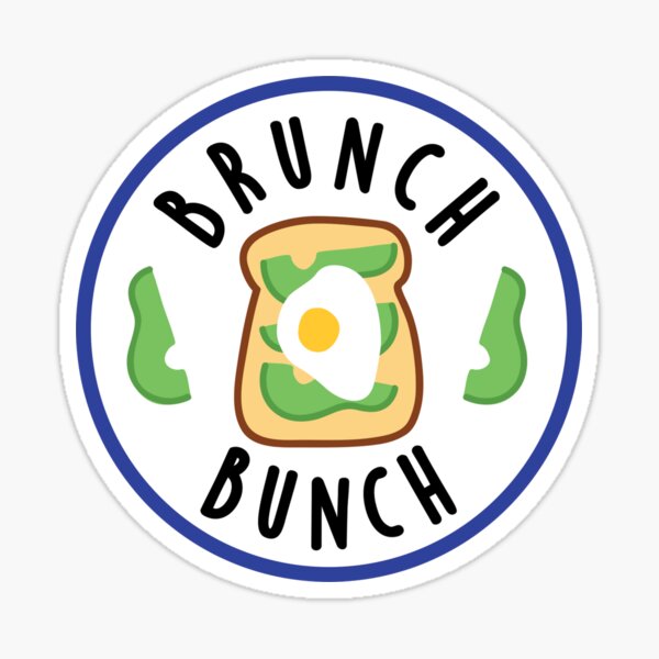 Brunch Bunch Stickers | Redbubble