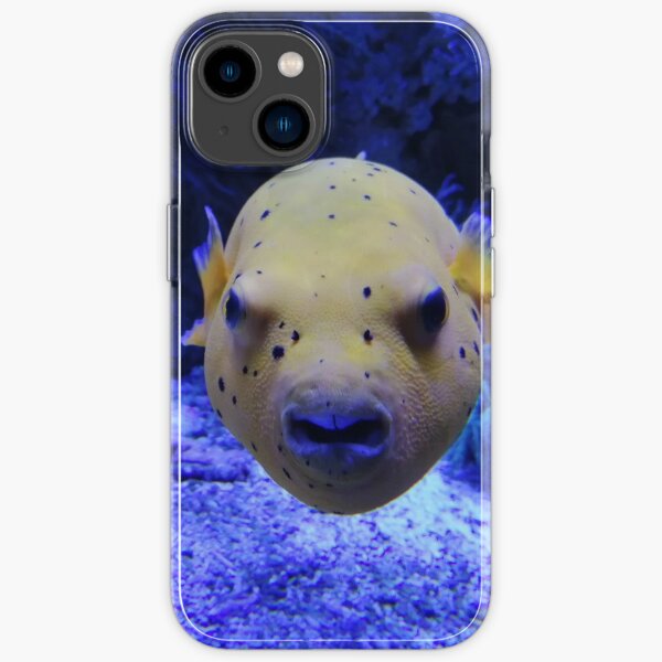 "Angry puffer fish" iPhone Case for Sale by DesignsBySaxton | Redbubble