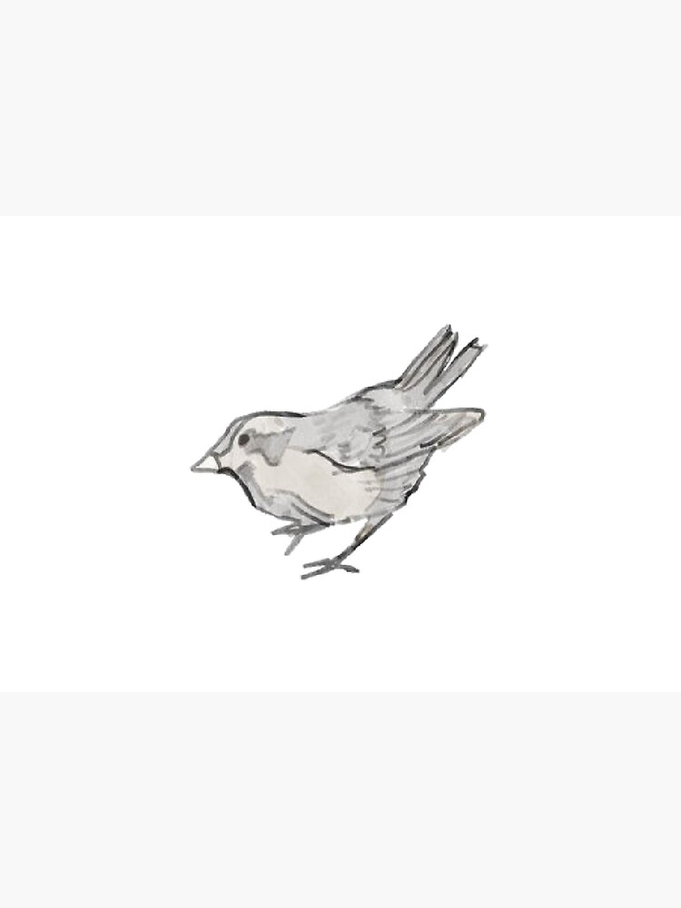 "Bird mute soft color" Poster for Sale by Vnopp | Redbubble