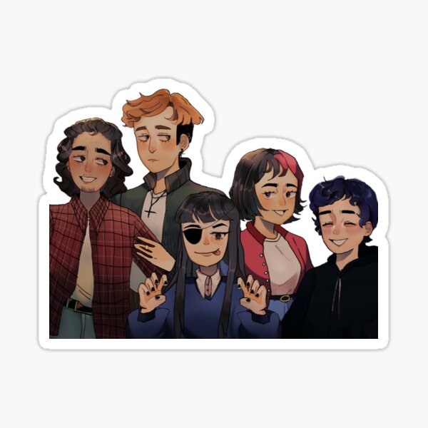 "aesthetic ocs" Sticker for Sale by bredtastic | Redbubble