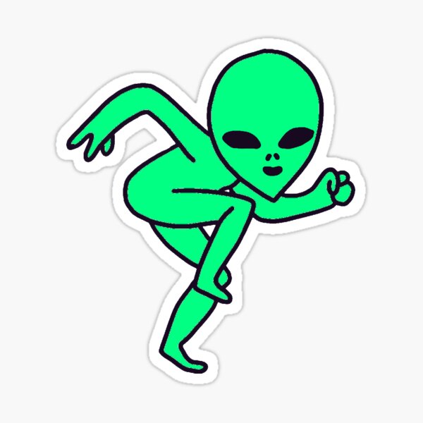 "Sus alien" Sticker by macyomatic | Redbubble
