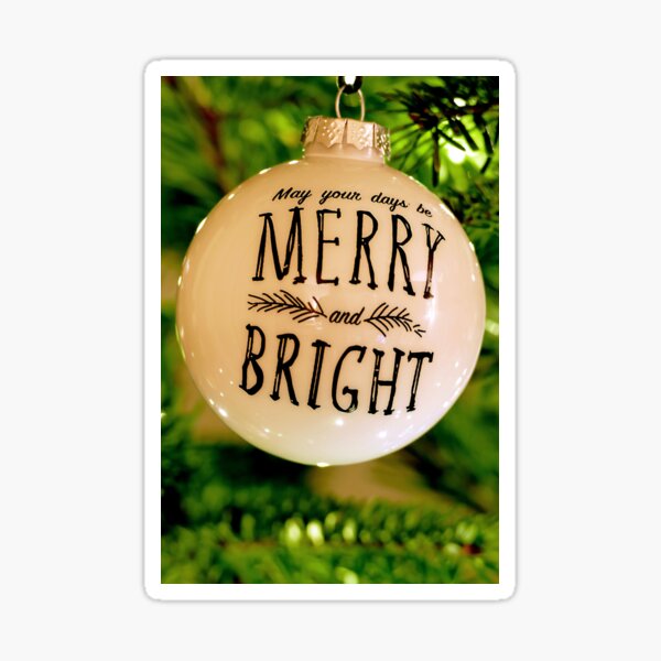 Pegatina «Feliz Navidad. Feliz Jánuca. Gozoso Kwanzaa. Saludos ...