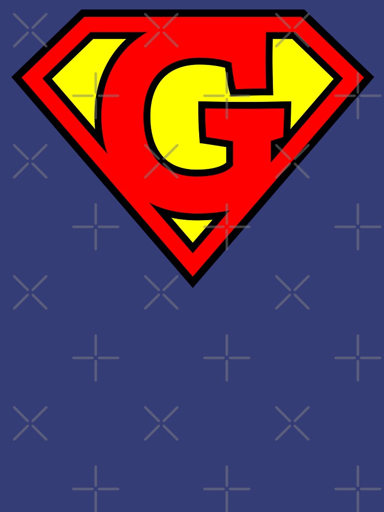 "Letter G | Super Letter Vol.1" T-shirt for Sale by GoodGamesMP ...