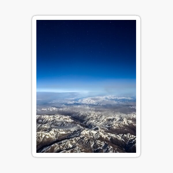 "The Alps" Sticker for Sale by ScalaAdAstra | Redbubble