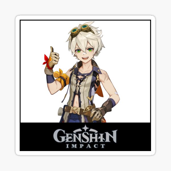 "Genshin Impact Bennett" Sticker for Sale by HandyBrandy | Redbubble
