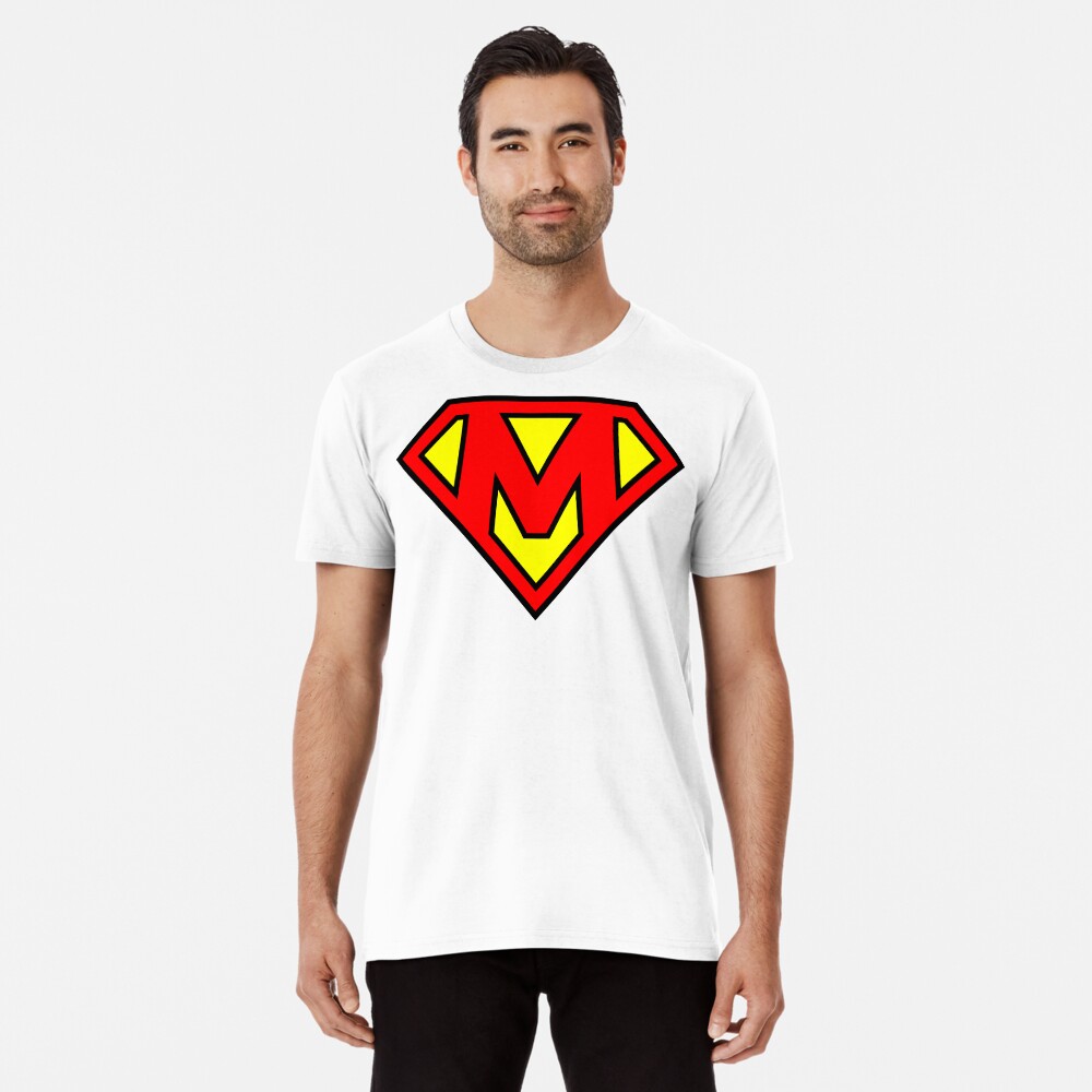 "Letter M | Super Letter Vol.1" Poster for Sale by Red Sparkle | Redbubble