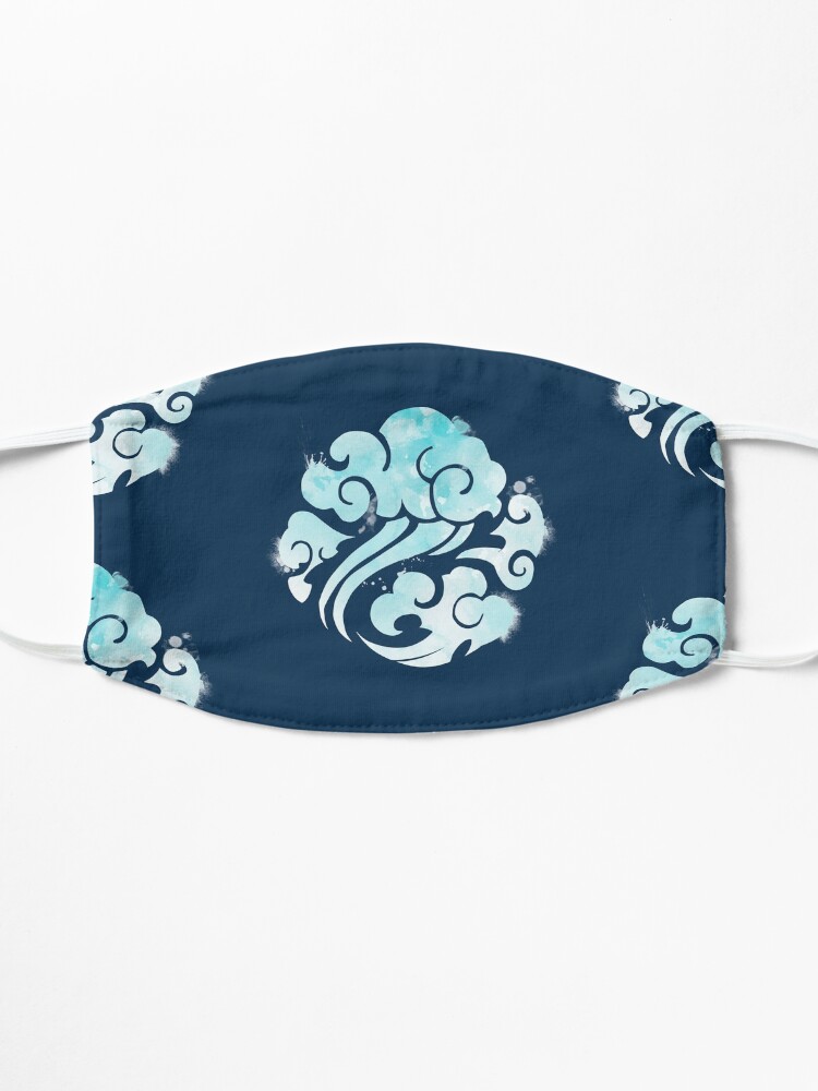 The Gusu Lan Sect In Watercolor Style Mask For Sale By Marigs Redbubble 