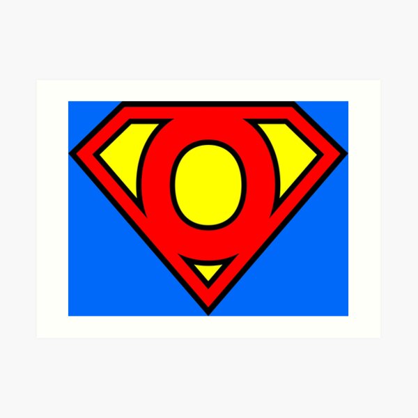"Letter O | Super Letter Vol.1" Art Print for Sale by GoodGamesMP ...