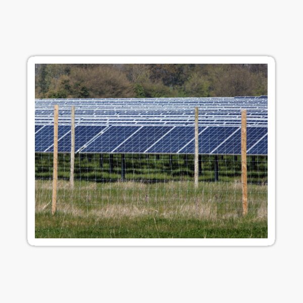 "Solar Panels" Sticker for Sale by pinkal | Redbubble