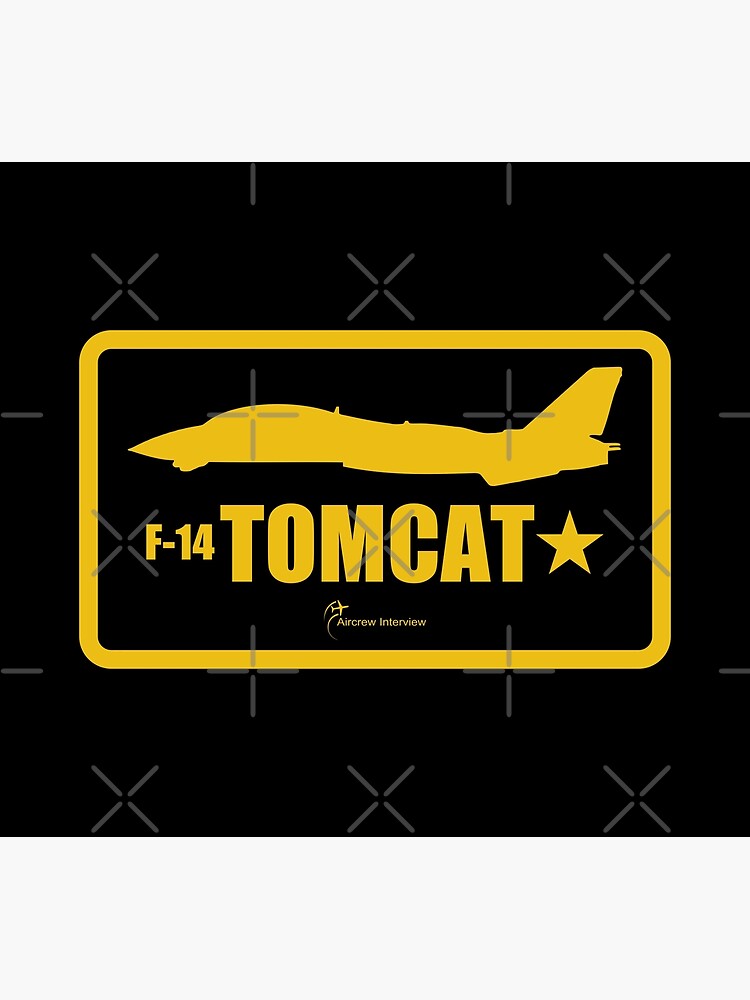 "F-14 Tomcat Patch" Framed Art Print by ACInterview | Redbubble