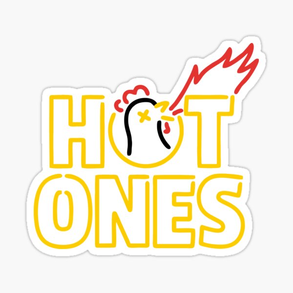 Hot Ones Stickers | Redbubble