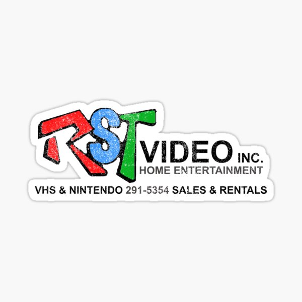 "Clerks - RST Video" Sticker for Sale by BeTheKooK | Redbubble