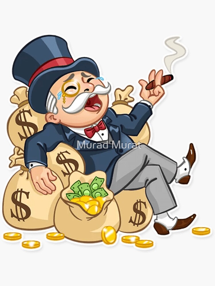 "Rich-Boss" Sticker for Sale by muradmurat1993 | Redbubble