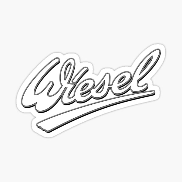 "IWL Wiesel logo" Sticker for Sale by GetThatCar | Redbubble