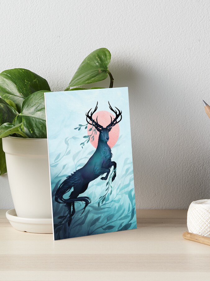 "Kelpie Stag" Art Board Print for Sale by Kajoi | Redbubble