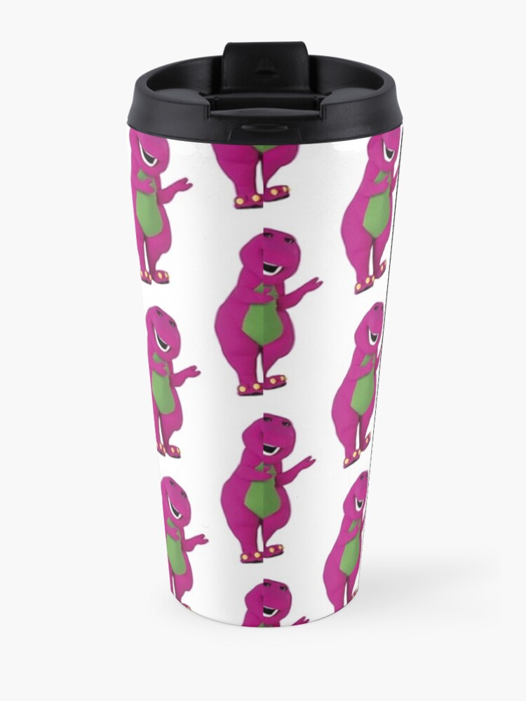 "Barney The Dinosaur" Travel Coffee Mug by JoseKaye | Redbubble