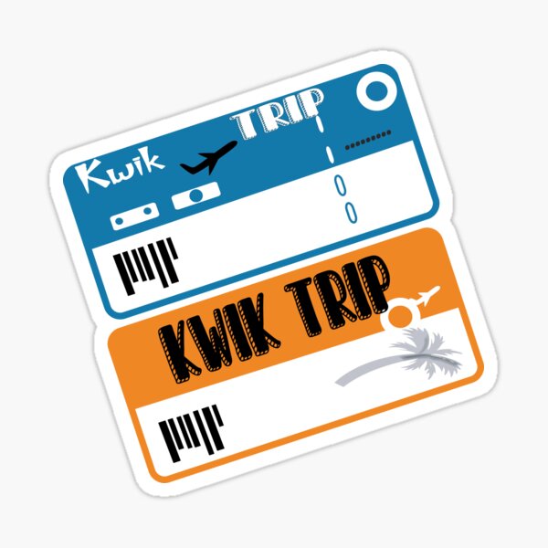 "kwik_Trip travel culture" Sticker for Sale by culture100 | Redbubble