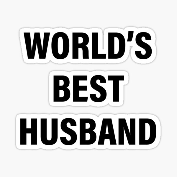 "the office - world's best husband" Sticker for Sale by oldschoolDZ ...