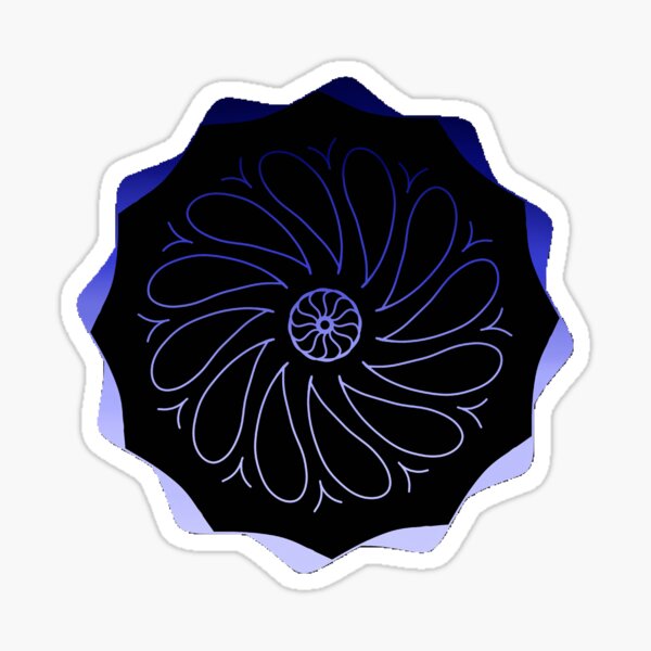 "night shield" Sticker for Sale by ProffYaffle | Redbubble
