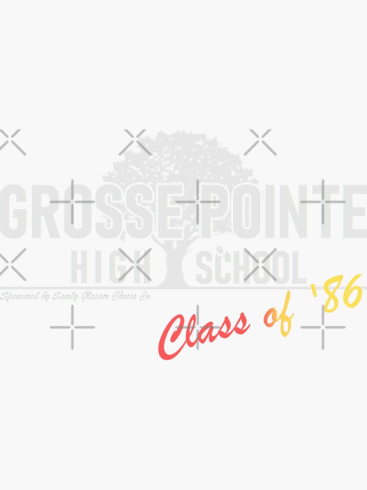 "Grosse Pointe Blank High School Reunion" Sticker for Sale by BeTheKooK ...