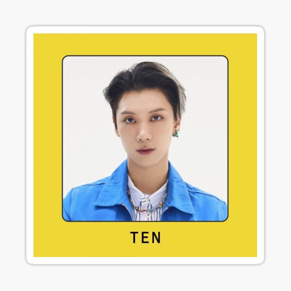 " NCT Resonance Ten" Sticker by wwjkhsk | Redbubble