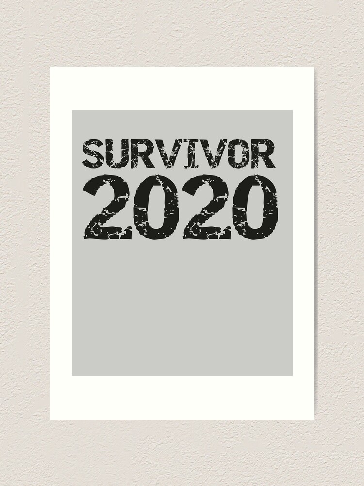 "Survivor 2020, I survived 2020 worst year Celebrate 2021 goodbye 2020 ...